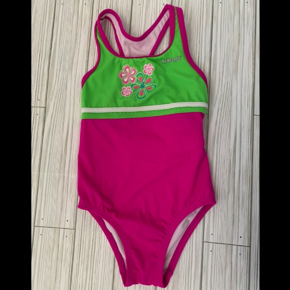 Speedo | Swim | Speedo Girls One Piece Swimsuit Size 4 | Poshmark